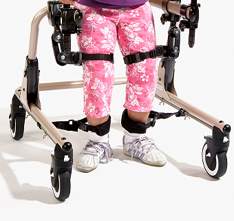 Rifton | The Ankle Prompts: Rifton Pacer Gait Trainer Video 6